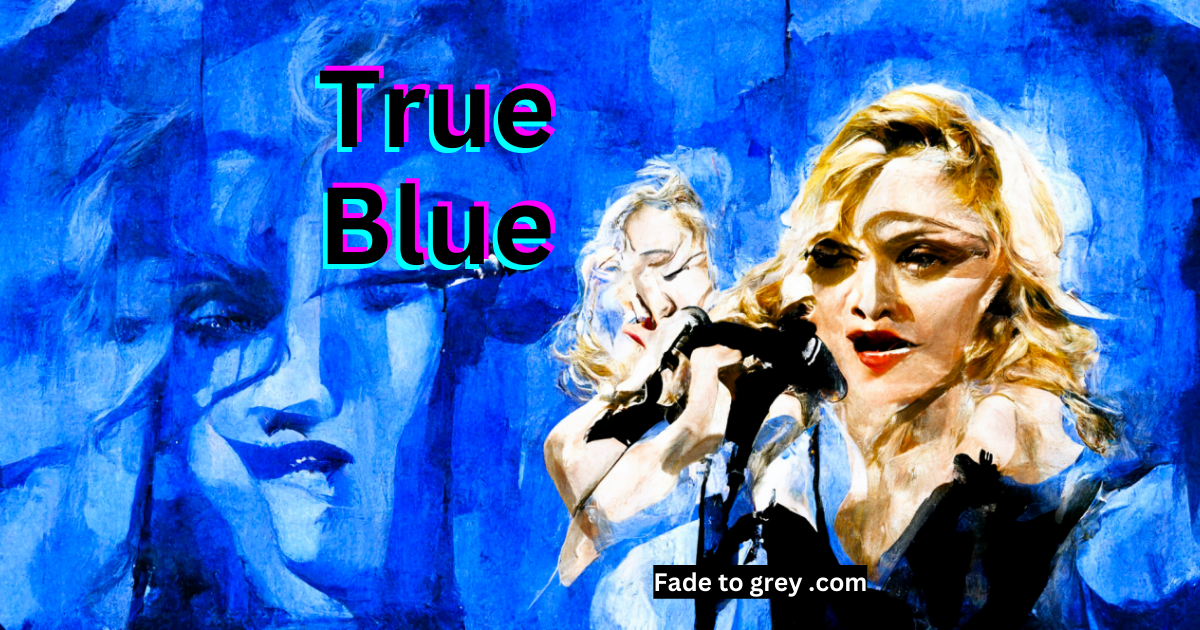 True Blue – Madonna’s Magical Potion of Musical Charms – an AI Music ...